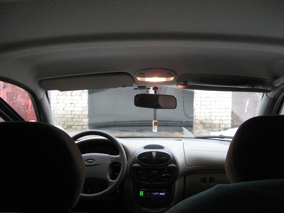 @Запись 4@ Солнце защитные козырьки. — Lada Калина Хэтчбек (1G), 1,6 л ...