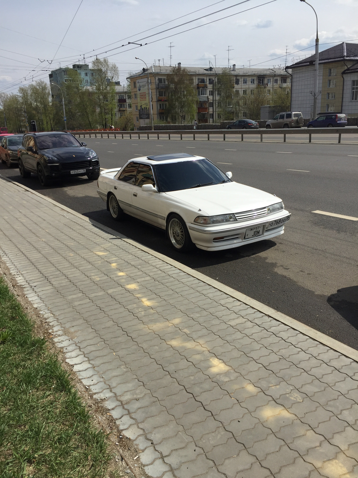 Возвращение музыки и первый штраф) — Toyota Mark II (80), 2,5 л, 1988 ...