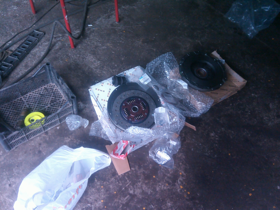 Замена сцепления R154 не прошла удачно ( — Toyota Chaser (90), 2,5 л ...