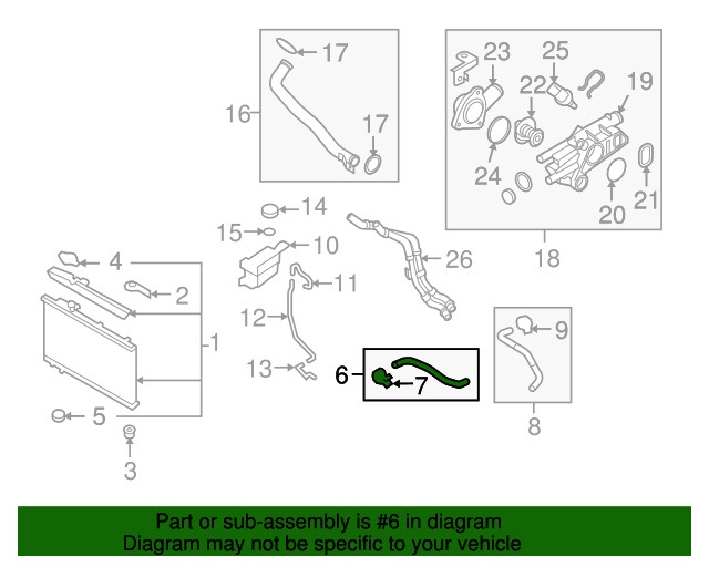 254112B800 ШЛАНГ СИСТЕМЫ ОХЛАЖДЕНИЯ KIA HYUNDAI | Запчасти на DRIVE2