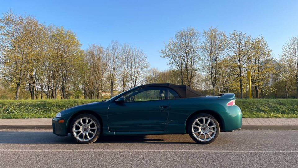 Mitsubishi Eclipse (2G) 2.4 бензиновый 1999 | Spyder Фреш на DRIVE2