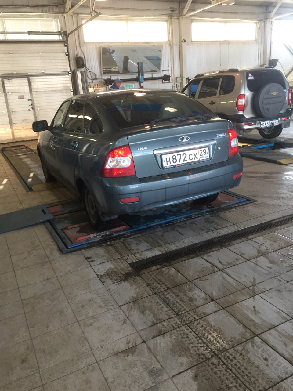 Прохождение Техосмотра — Lada Приора хэтчбек 1 6 л 2008 года