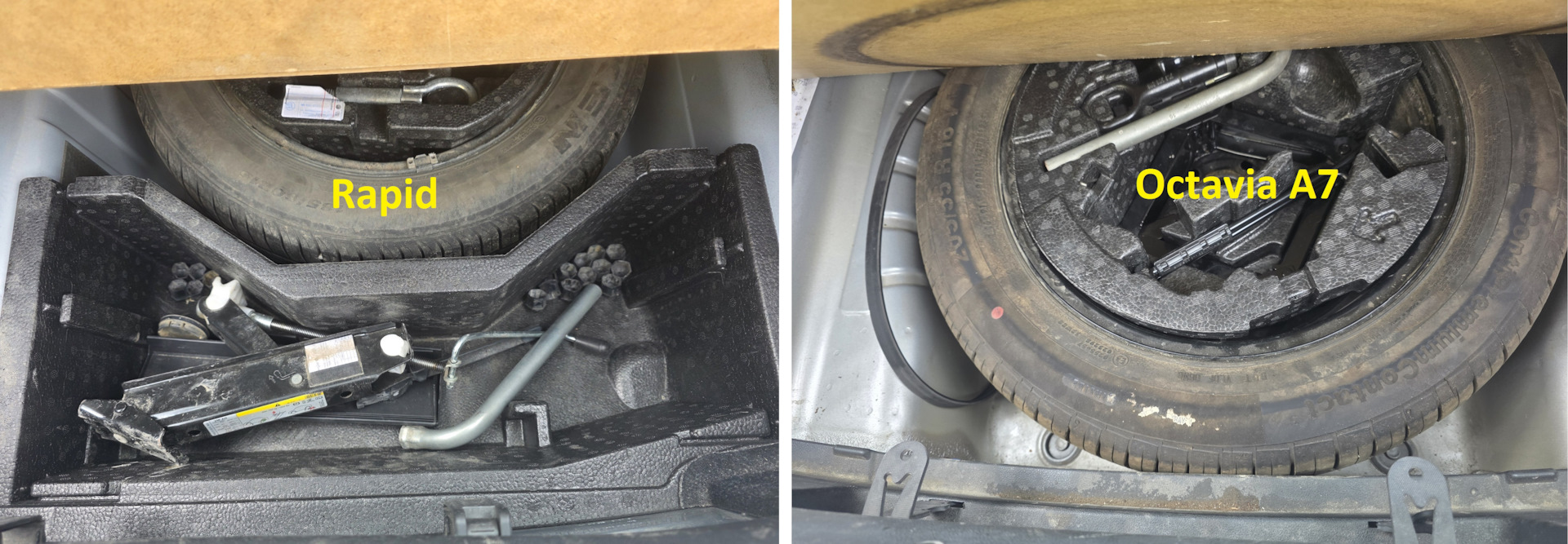 Необычное сравнение Octavia A7 и Rapid — Skoda Octavia A7 Mk3, 1,6 л ...