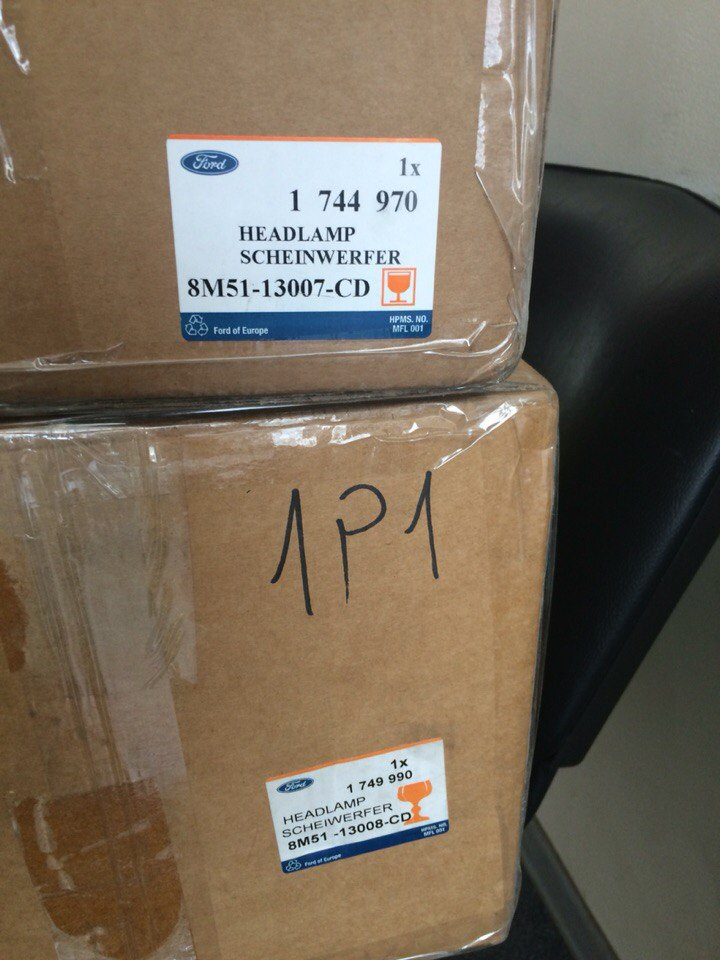 1749990 Фара основная левый Ford | Запчасти на DRIVE2