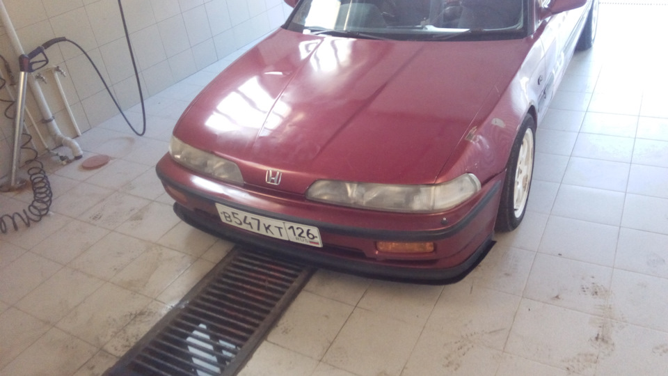 Сплиттер и боевые колёса! — Honda Integra (DC1/DC2), 2,2 л, 1999 года ...