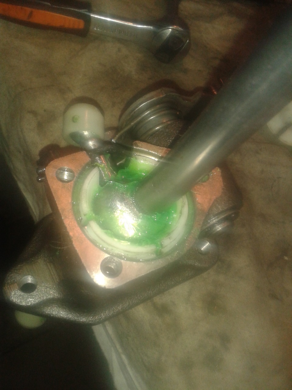 Ребилд педального узла & кулисы мкпп — Toyota Sprinter (90), 1,6 л ...