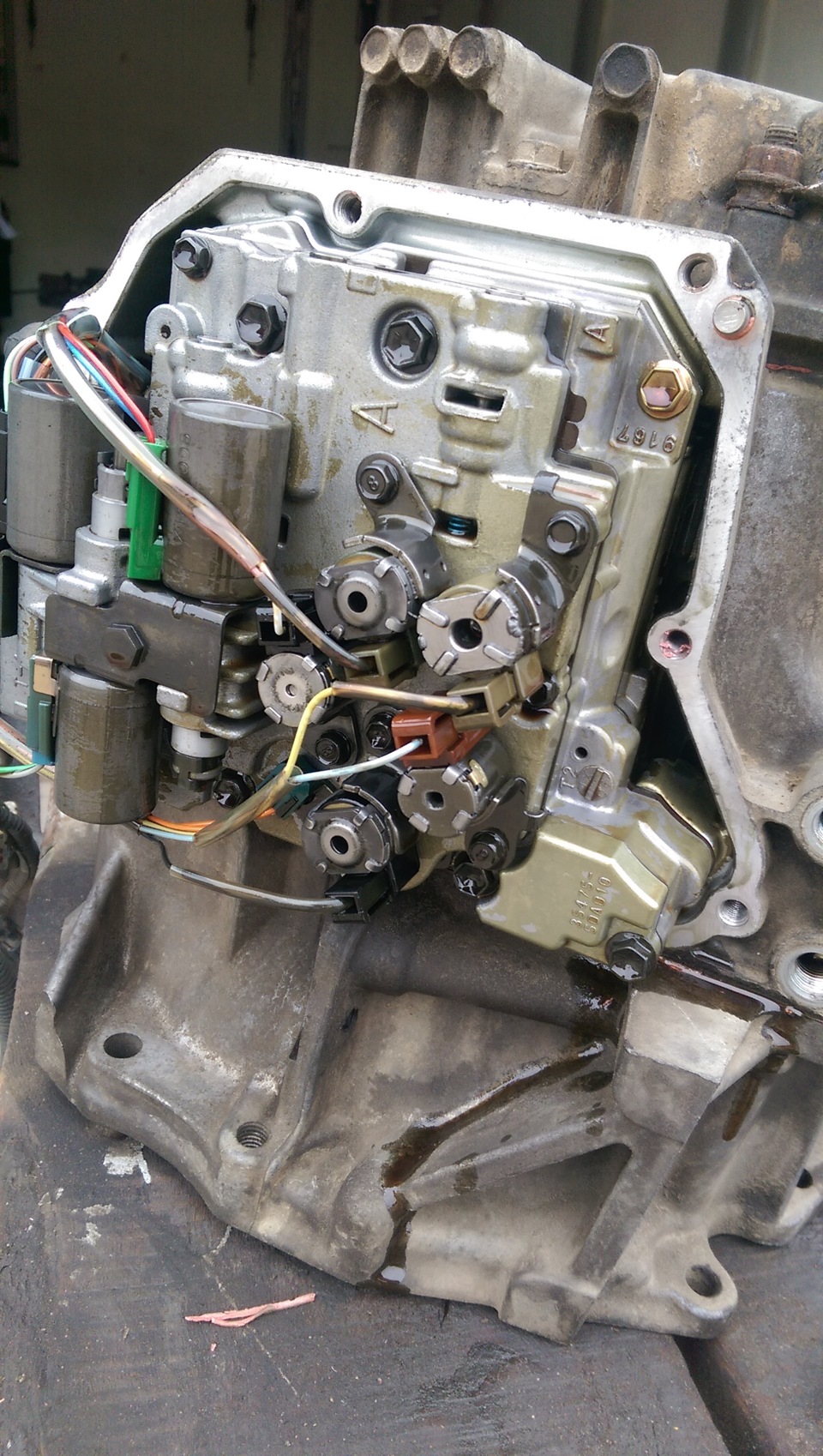 Осмотр коробки aisin 55-50sn — Saab 9-5, 2,3 л, 2002 года | тюнинг | DRIVE2