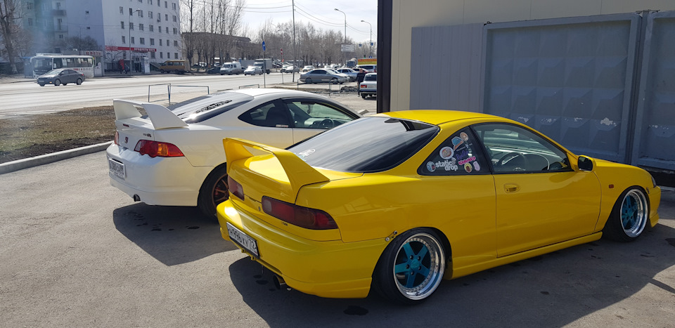 CE28 Новый цвет. Новая Recaro . — Honda Integra Type R (DC5), 2 л, 2003 ...