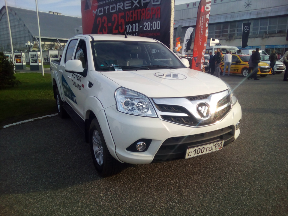 Выставка в Тольятти — Foton Tunland, 2,8 л, 2015 года | наблюдение | DRIVE2