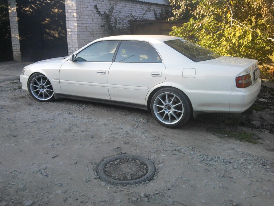 Kosei Sniper 18" rims — Toyota Chaser (100), 2,5 л, 1998 года ...