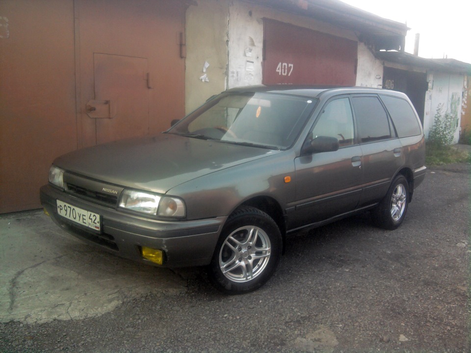 Прикупил литьё R14 — Nissan AD (Y10), 1,5 л, 1993 года | колёсные диски ...