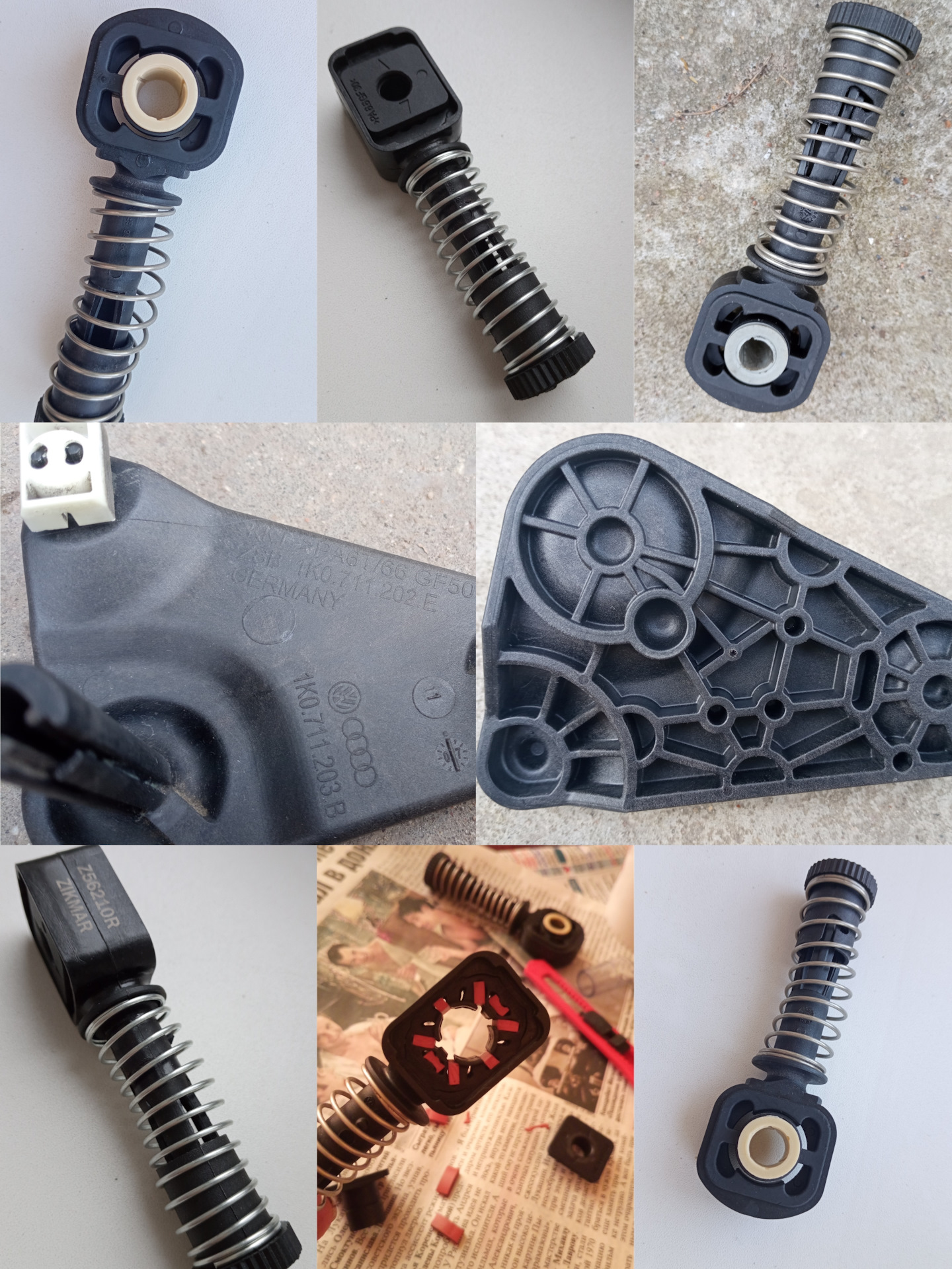 Переключение передач 6МКПП MQ250 — Skoda Octavia Scout A5 Mk2, 2 л ...