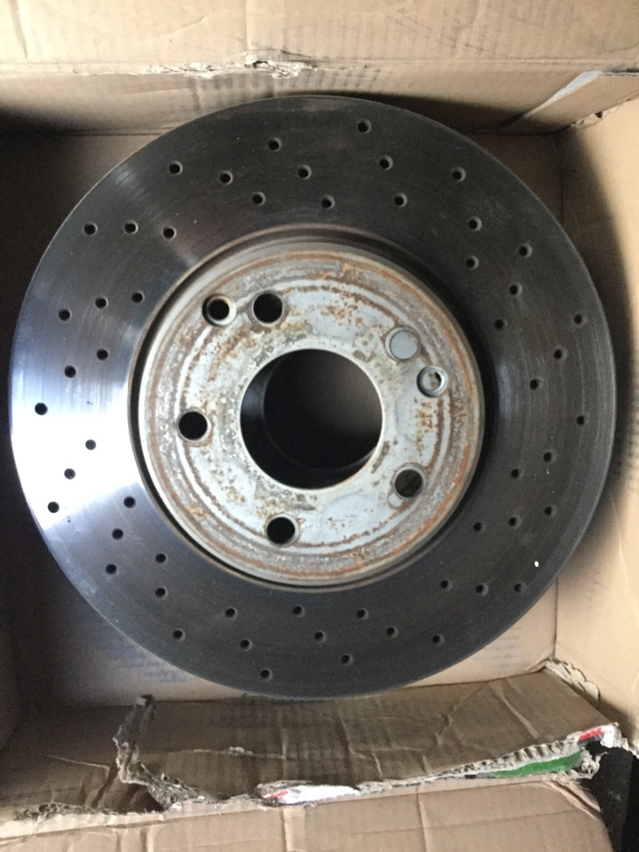 A2104212212 Диск тормозной передний Mercedes | Запчасти на DRIVE2