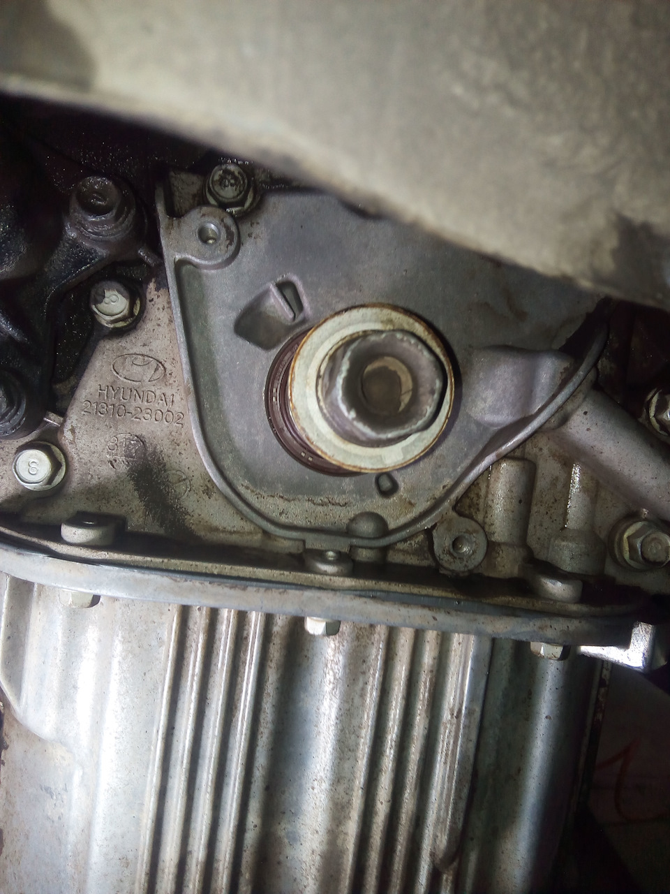 2131023002 Масляный насос двигателя KIA HYUNDAI | Запчасти на DRIVE2