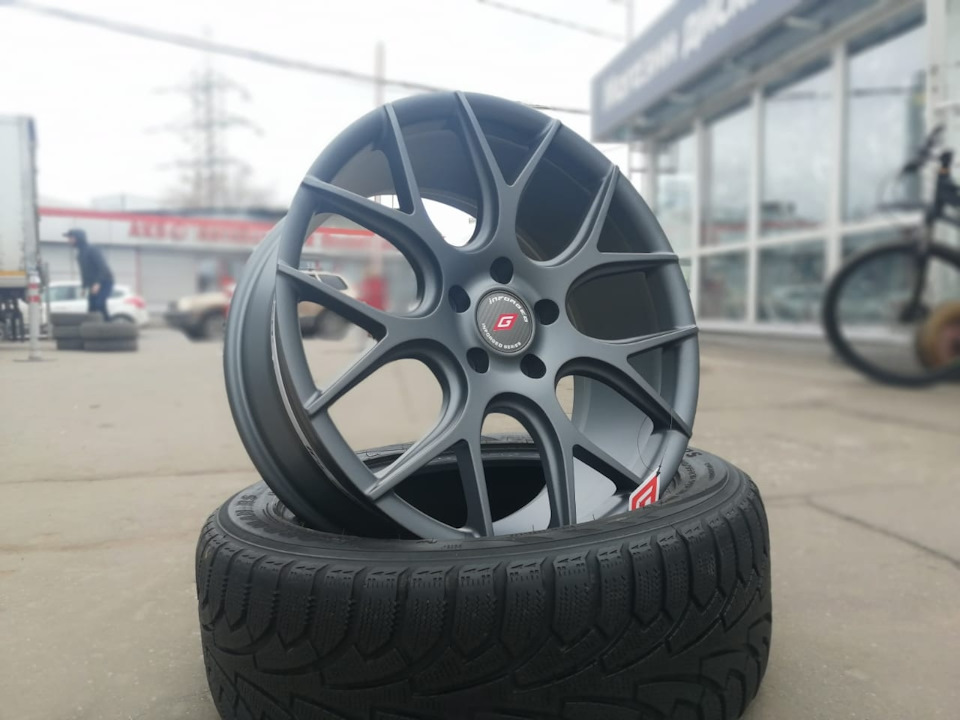 Inforged IFG6 Matt Gun Metal & Toyota RAF4 — KolesaClub на DRIVE2