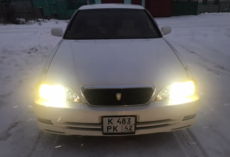 Оптика 3 секции + поворотники — Toyota Cresta (100), 2,4 л, 1999 года ...