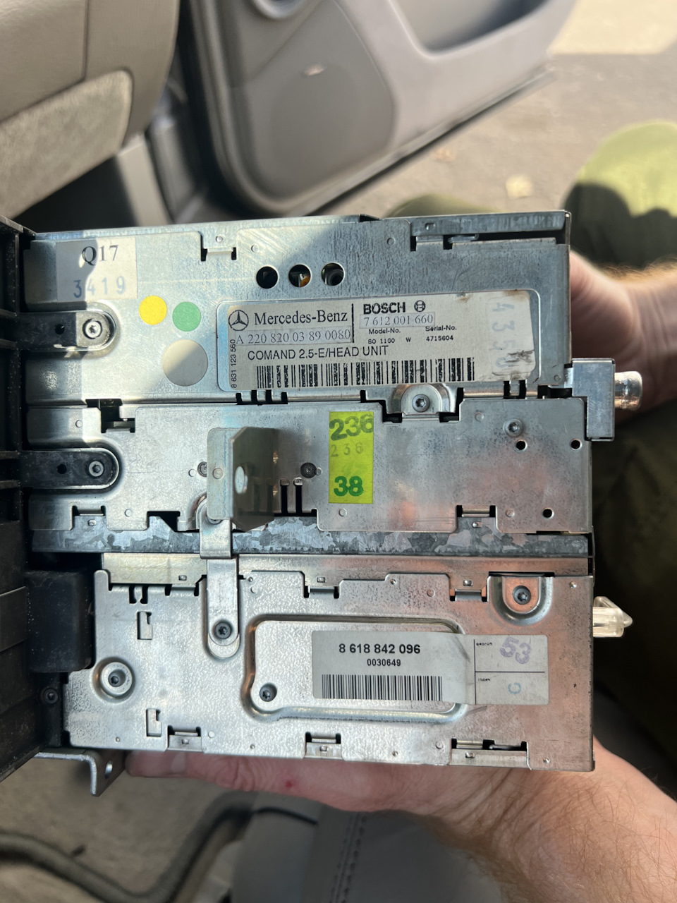 Вот и первые приветы ))) — Mercedes-Benz S-Class (W220), 3,2 л, 1999 ...