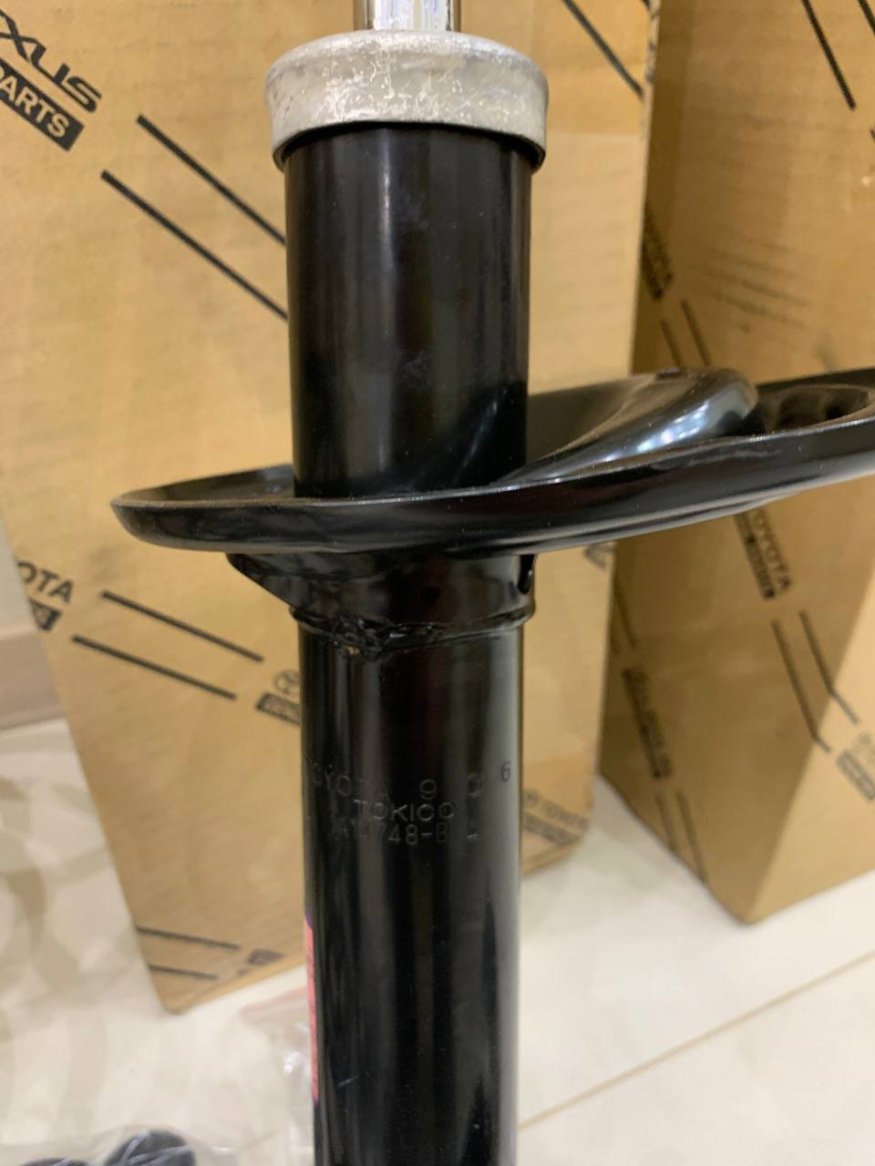 Замена всех амортизаторов и пружин — Toyota Camry (XV50), 2,5 л, 2012 ...