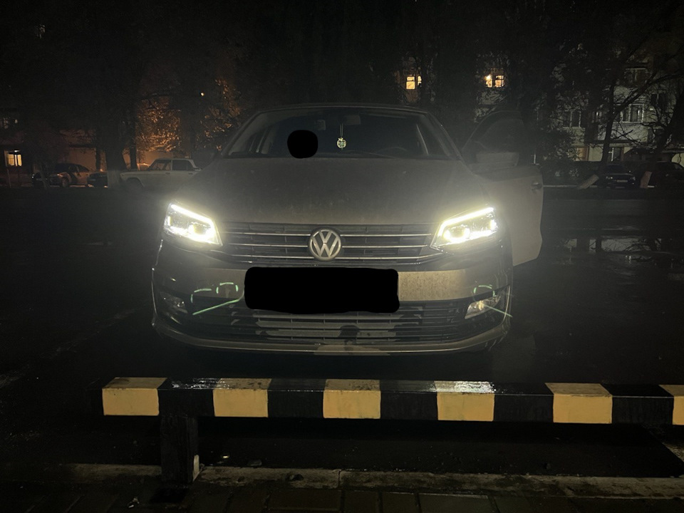 Сказ о фарах с Али — Volkswagen Polo Sedan, 1,6 л, 2019 года | тюнинг ...
