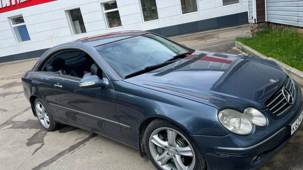 Mercedes-Benz CLK (W209) 5.0 бензиновый 2004 | Custom на DRIVE2