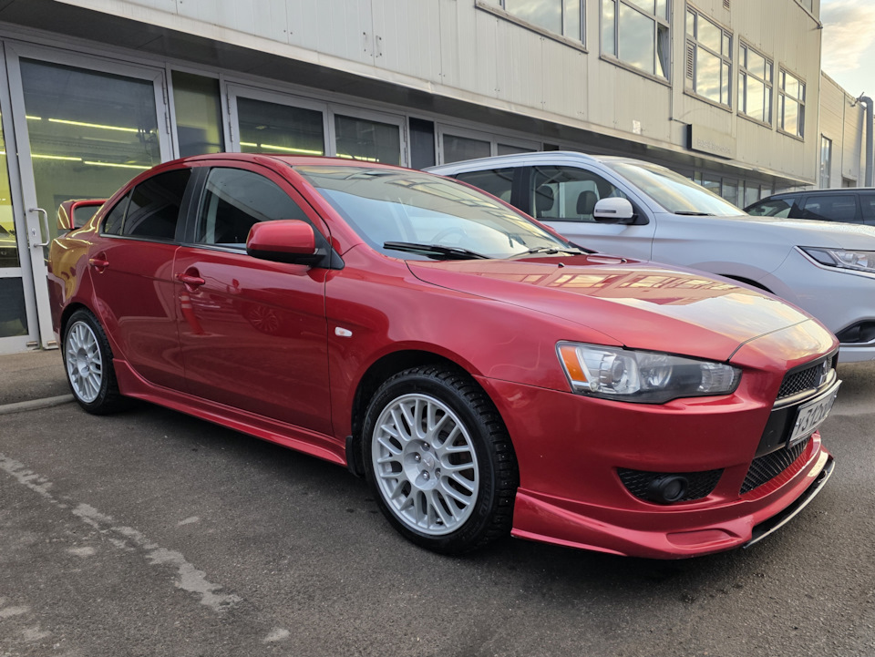 Датчик уровня топлива, новый АКБ, ТО — Mitsubishi Lancer X, 1,8 л, 2008 ...