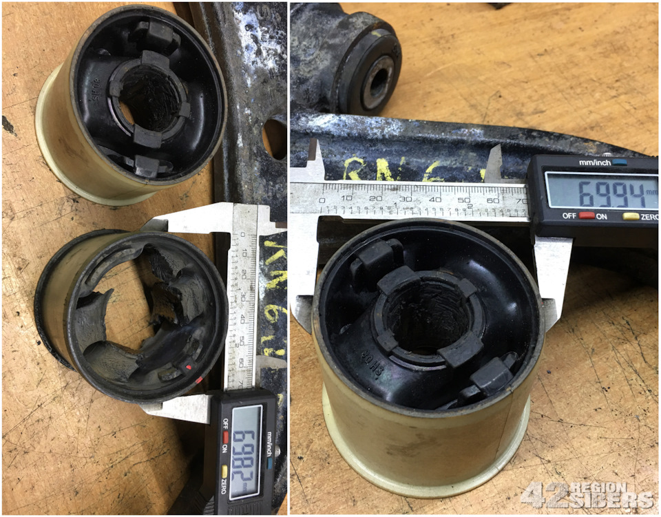 Рычаги передние. Вариант 2. — Honda Stream (RN6-9), 1,8 л, 2006 года ...