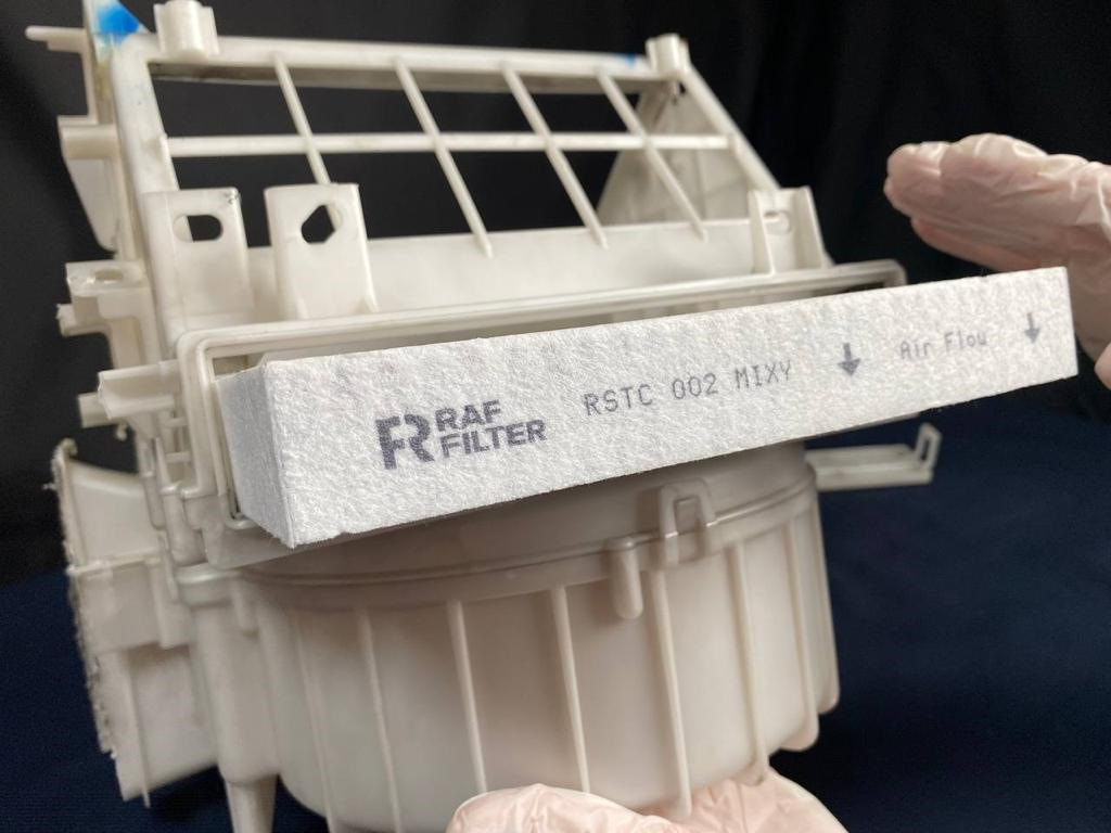 Тестируем салонный угольный фильтр RAF FILTER RSTC002MIXY под ...