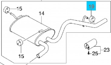 96316782 Буфер, глушитель GM | Запчасти на DRIVE2