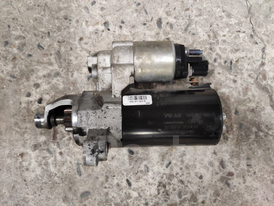 Ремонт стартера — Audi A7 Sportback (1G), 3 л, 2011 года | визит на ...