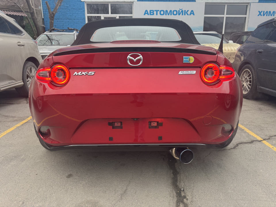 Установка стоп-сигналов от реста 2024 — Mazda MX-5 (ND), 1,5 л, 2016 года | тюнинг | DRIVE2