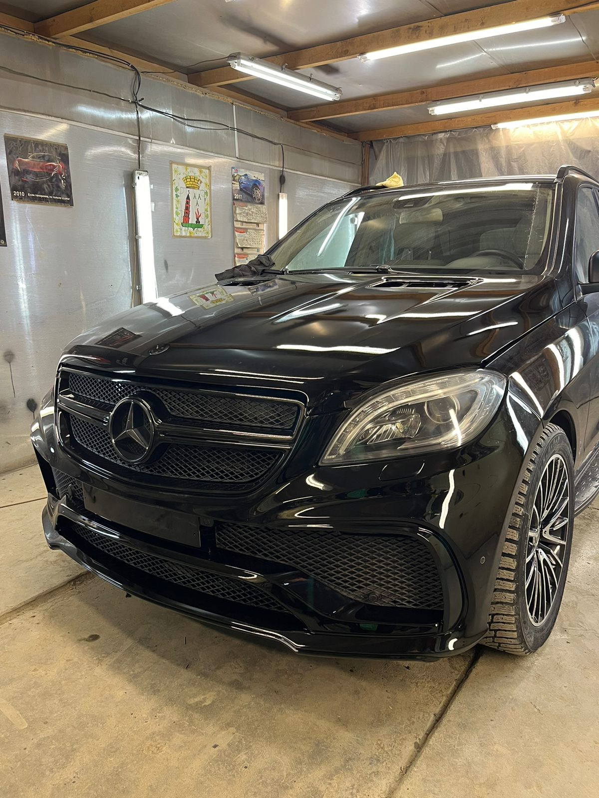 Обновил внешний вид. Бампер ок. — Mercedes-Benz M-Class (W166), 3 л ...