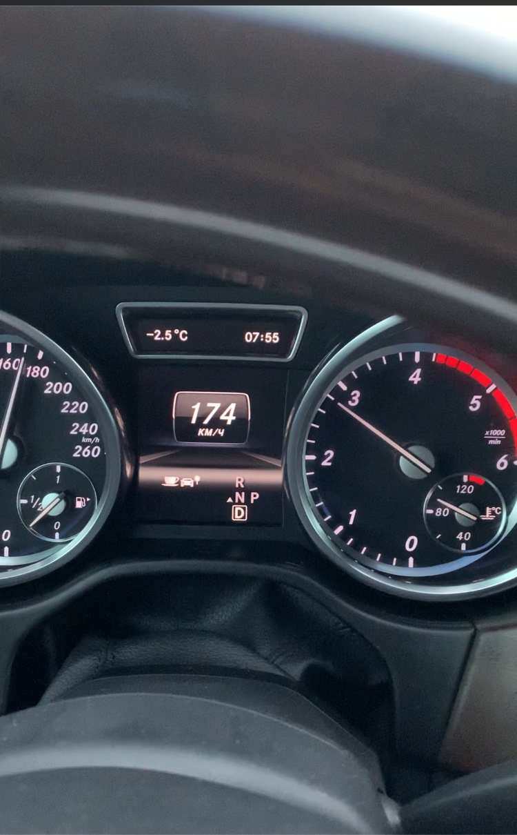 Первые впечатления по трассе — Mercedes-Benz GL-Class (X166), 3 л, 2013 ...