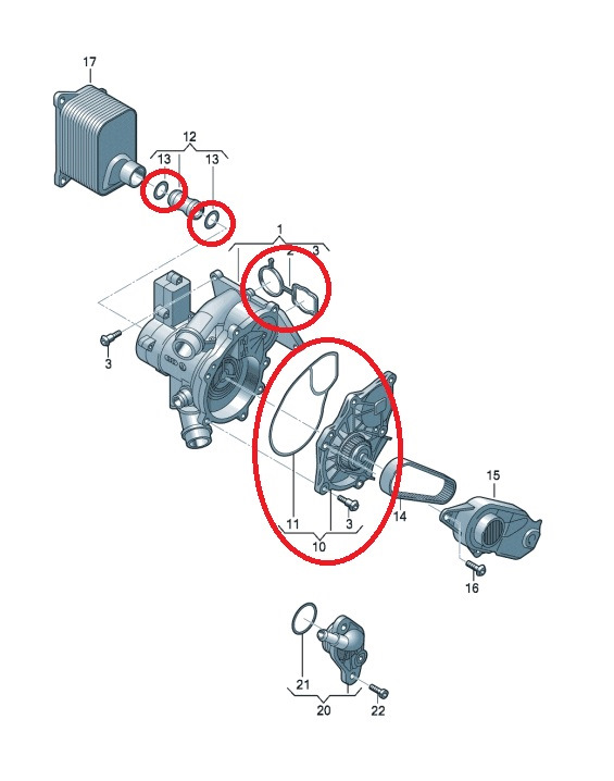 #60 Замена помпы, промывка охлаждающей системы и замена радиатора ...