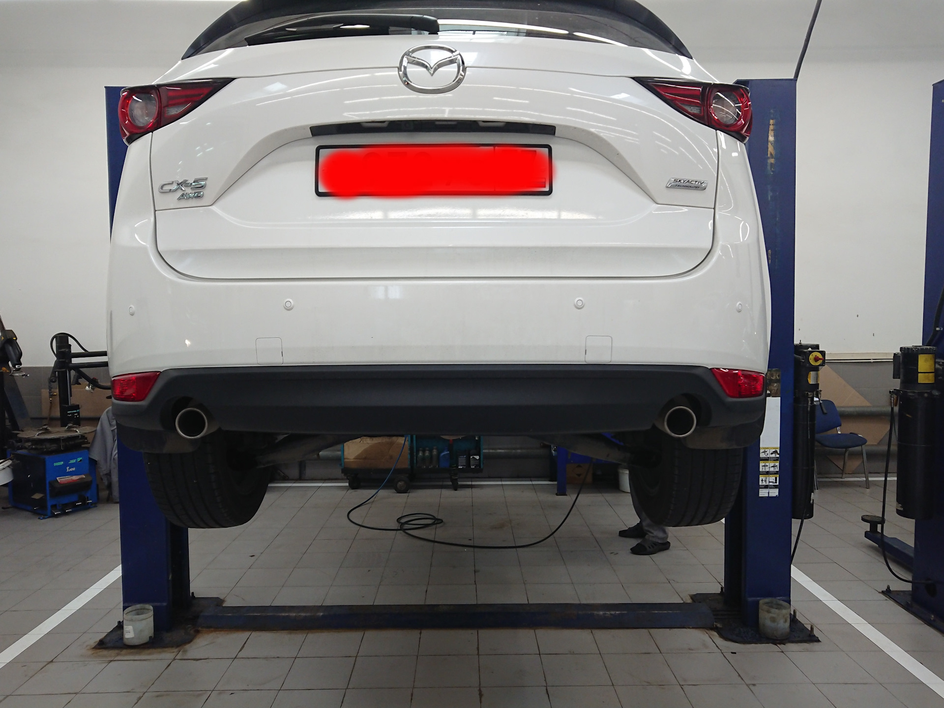 То — 30 — Mazda CX-5 (2G), 2,5 л, 2018 года | плановое ТО | DRIVE2