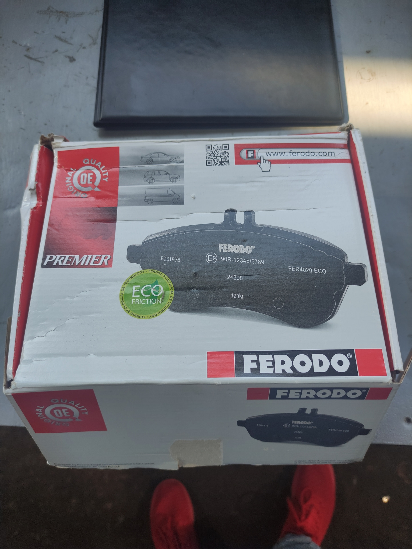 Очередная замена передних колодок на ferodo fer4020 — Audi Allroad (C6 ...
