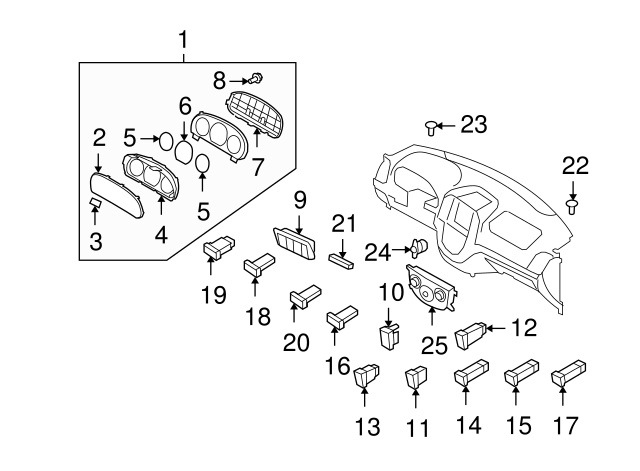 1866828000 Патрон лампочки панели приборов KIA HYUNDAI | Запчасти на DRIVE2