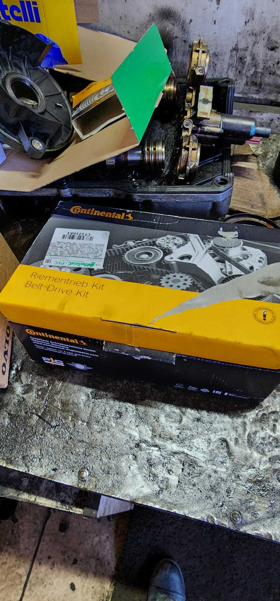 💥 ТО-7. Замена ГРМ. Volvo V70 '16 — Volvo V70 III, 2 л, 2016 года ...