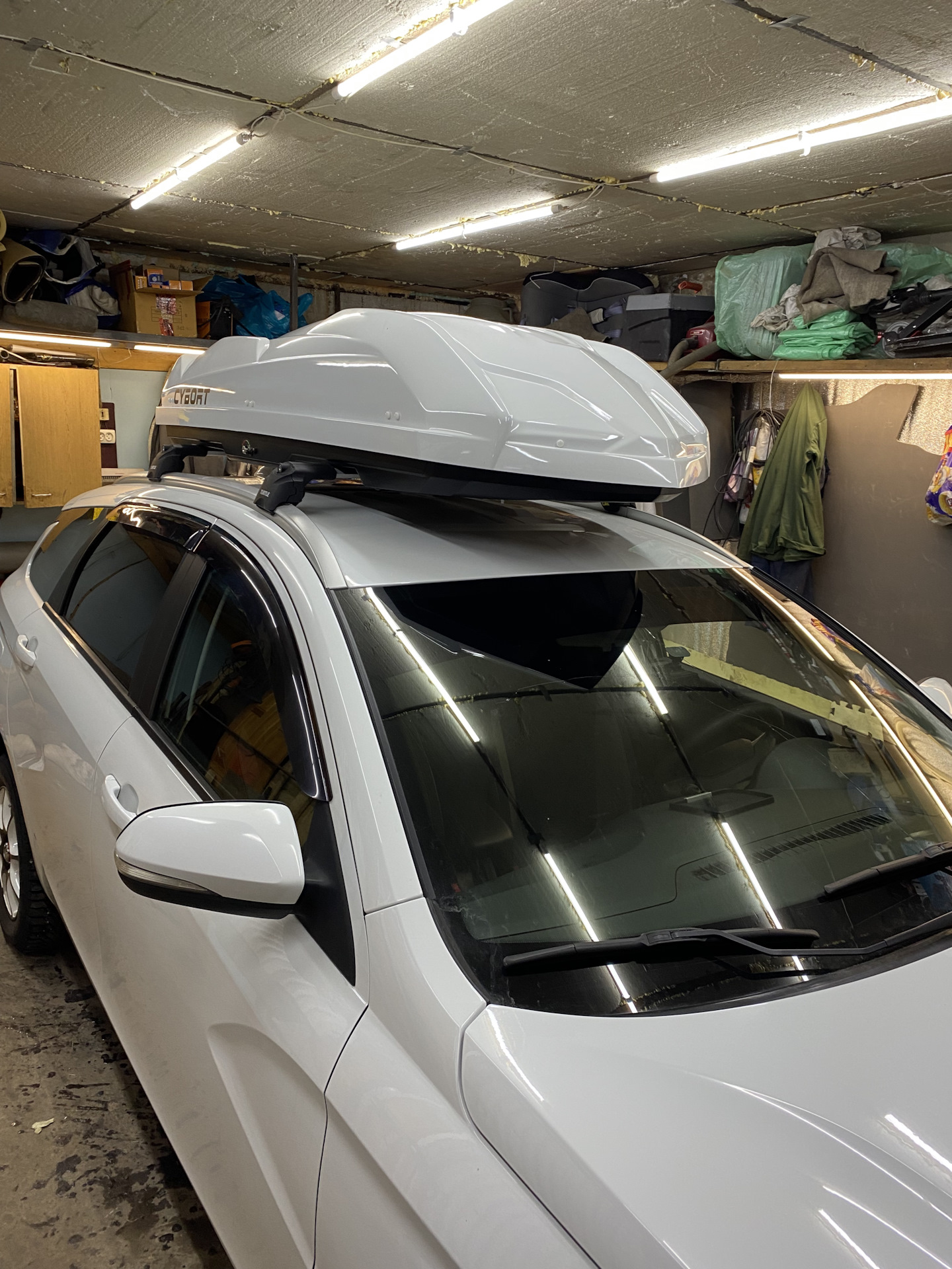 Замена автобокса Turino1 на CYBORT Inception — Lada Vesta SW (1G), 1,6 ...