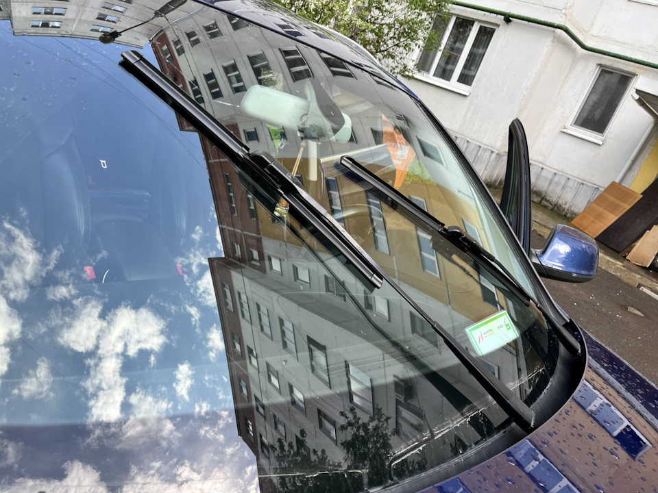 Щетки дворников — Audi Q5 (1G), 2 л, 2014 года | аксессуары | DRIVE2