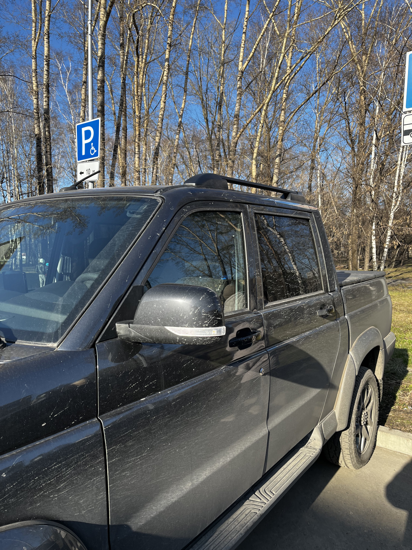 Установка рейлингов на УАЗ Пикап — УАЗ Pickup, 2,7 л, 2024 года ...