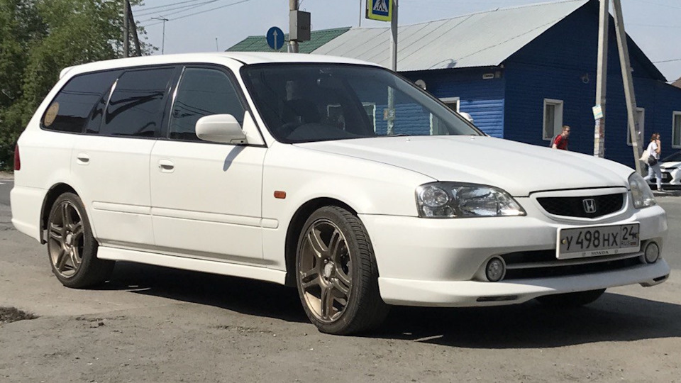 Honda Orthia 2.0 бензиновый 2000 | White Type S на DRIVE2