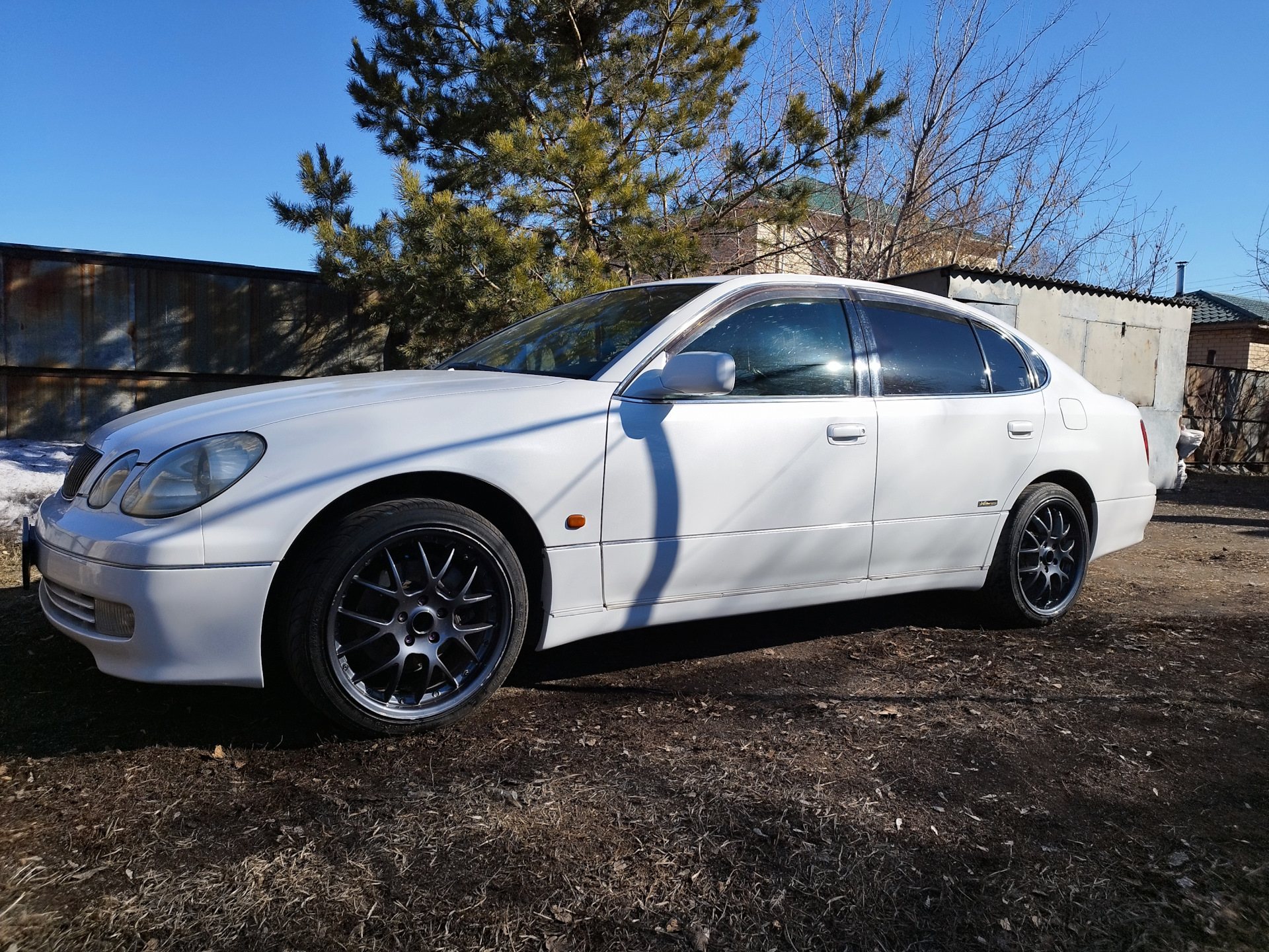 Наконец-то переобуться на летние шины! — Lexus GS (JZS160), 3 л, 2004 ...