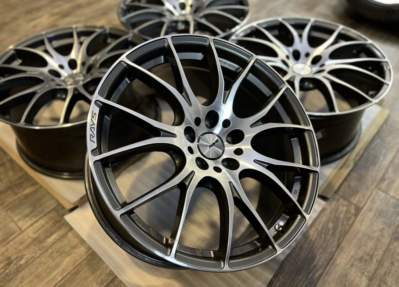 new Rays R19 — Skoda Octavia A7 Mk3, 1,8 л, 2019 года | колёсные диски | DRIVE2