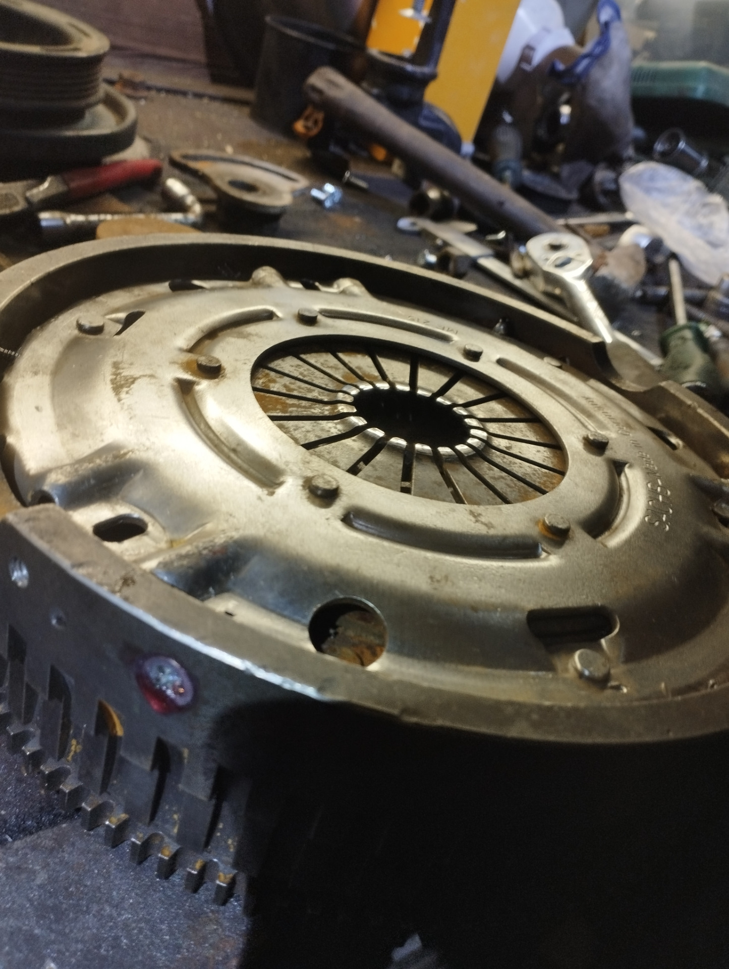 Восстановление сцепления Smart fortwo 450 0.8cdi часть 3 — Smart fortwo (1G), 0,8 л, 2003 года ...