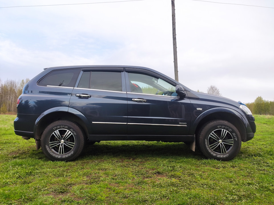 Новая резина — SsangYong Kyron, 2,3 л, 2013 года | шины | DRIVE2