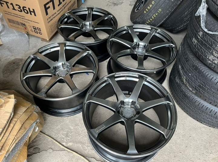 Yokohama AVS F7 — Nissan Stagea (M35), 2,5 л, 2001 года | колёсные ...