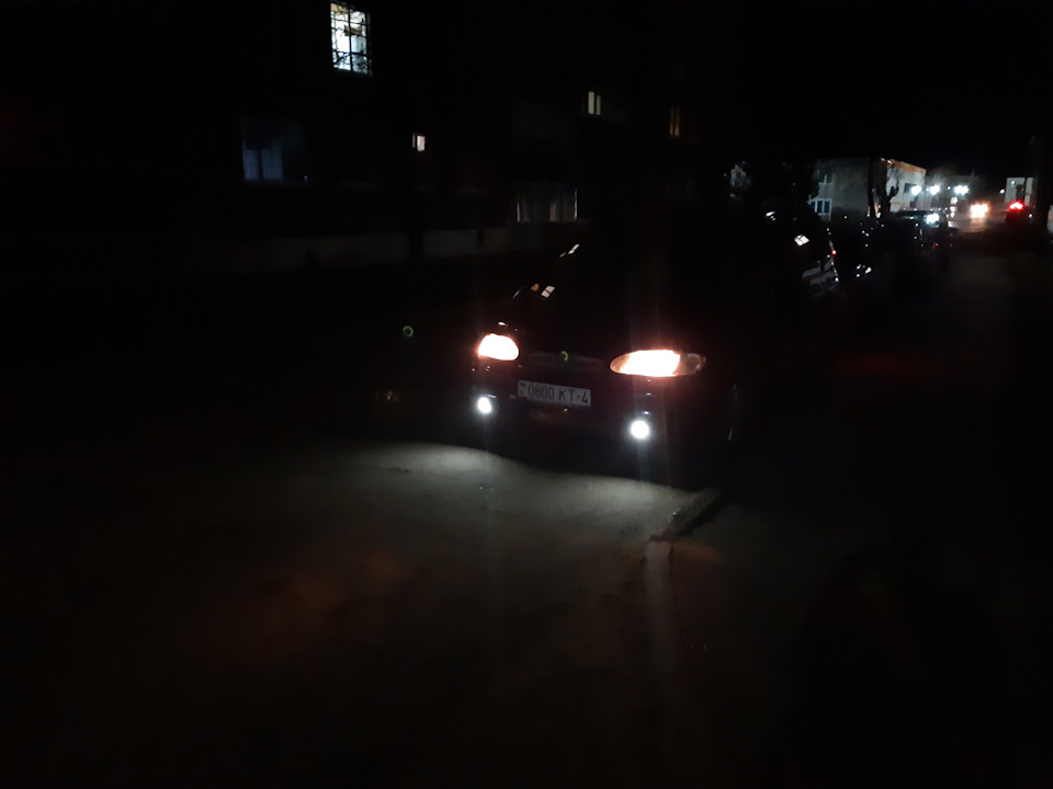 Диодные туманки — Ford Galaxy (Mk I), 1,9 л, 1998 года | аксессуары ...