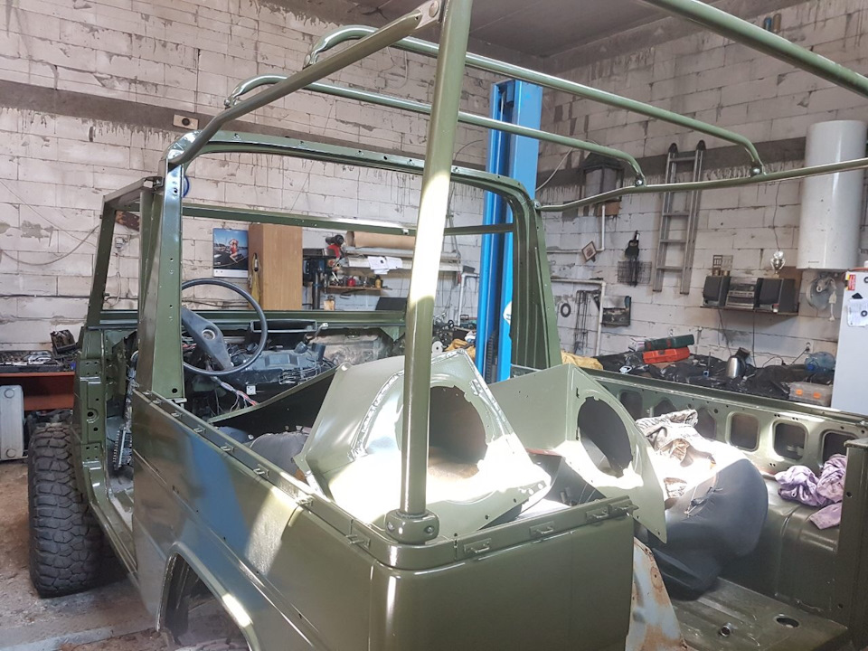 Завели, но ещё не поехали — Mercedes-Benz G-Class (W460/W461), 2,7 л ...