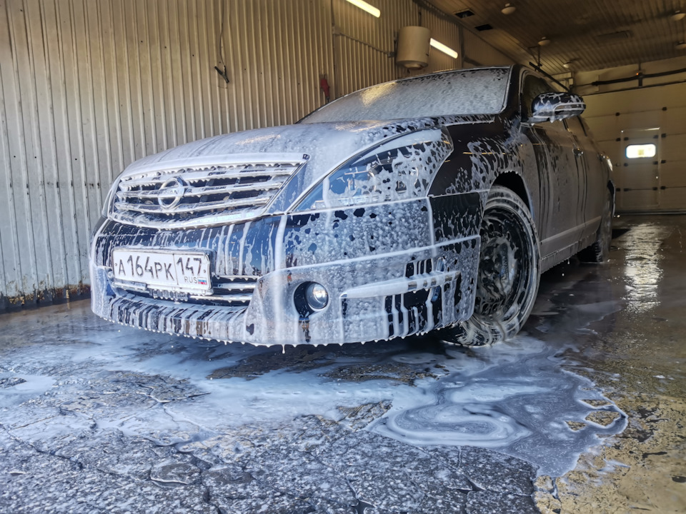 Смена бамперов — Nissan Teana (J32), 2,5 л, 2008 года | тюнинг | DRIVE2