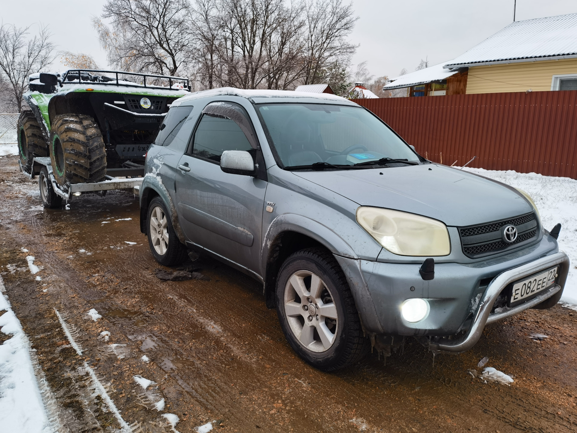 РаВсемогущий — Toyota RAV4 (II), 2 л, 2004 года | аксессуары | DRIVE2